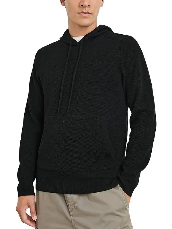 Rails Matador Textured Hoodie - Black