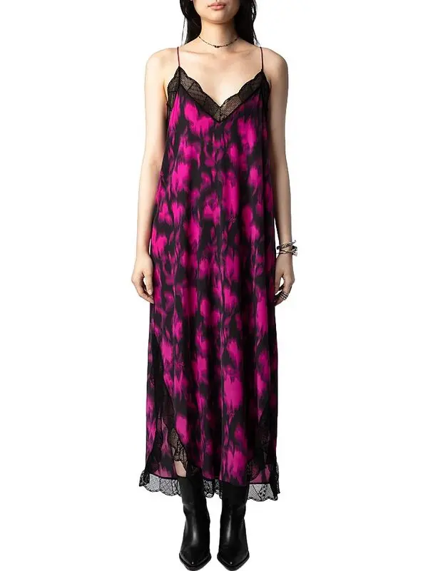 Zadig&Voltaire Ristyl Silk Maxi Dress - Noir