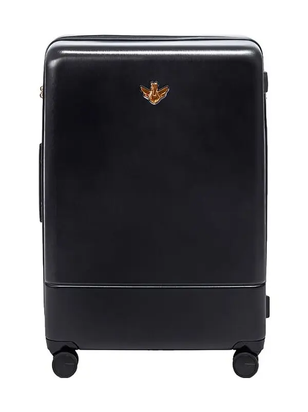ROYCE & ROCKET The Castle Classic 31" Luggage - Black/tobacco