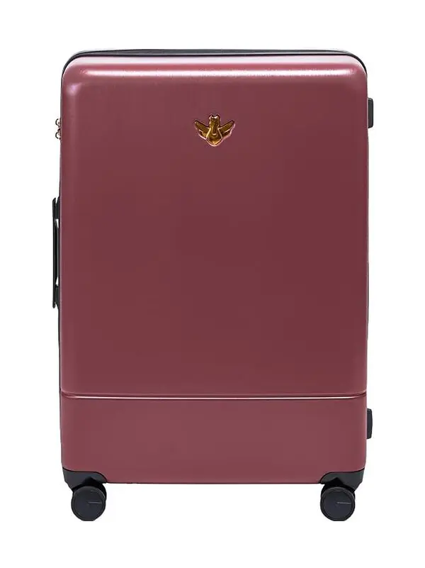 ROYCE & ROCKET The Castle Classic 31" Luggage - Burgundy/tobacco