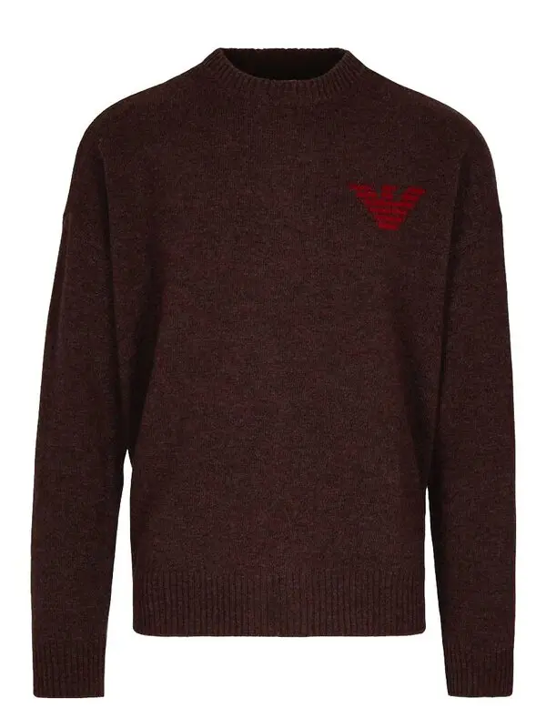Emporio Armani Sweater - Chocolate Plum