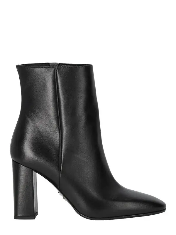 SERGIO LEVANTESI Tessa Heeled Ankle Boots - Black