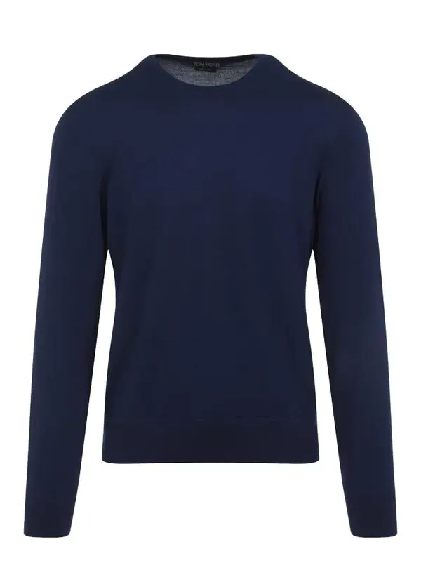 TOM FORD Wool Sweater - Blue