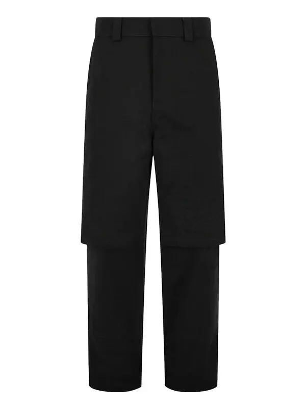Off-White Double Layer Carpenter Pants - Black