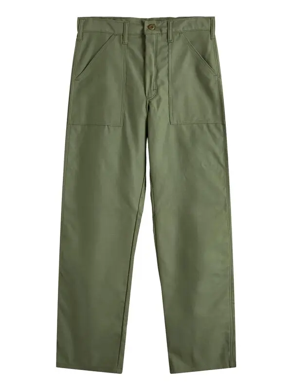 STAN RAY Loose Fit 4 Pocket Fatigue Pants - Olive Sateen