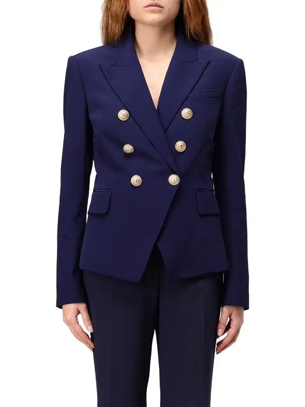 Balmain Double-breasted Blazer - Blue