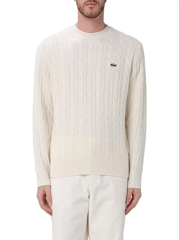 Lacoste Sweater - Yellow Cream