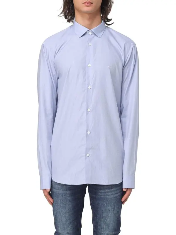 Armani Exchange Shirt - Gnawed Blue