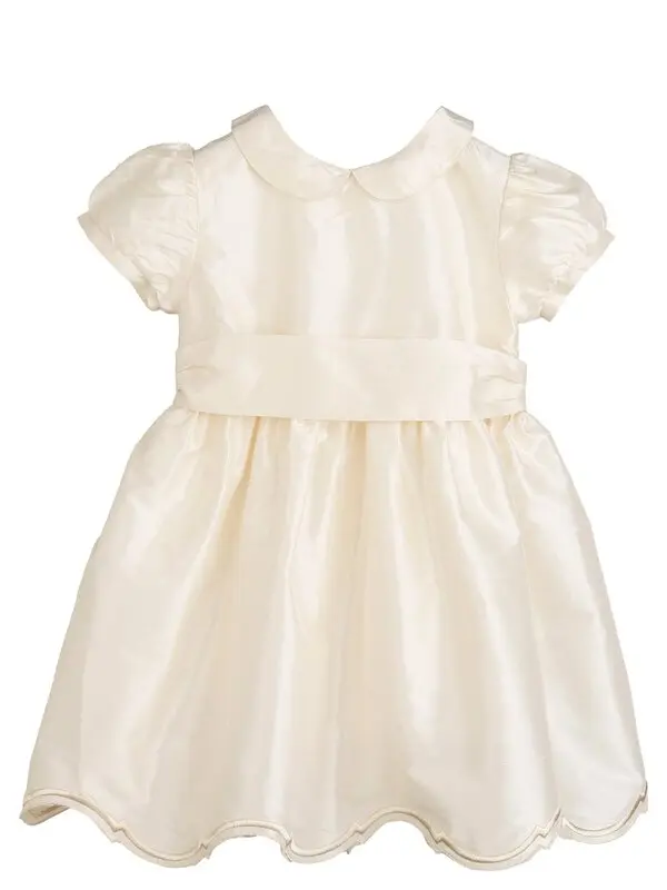 JESURUM Baby Satin Dress - White