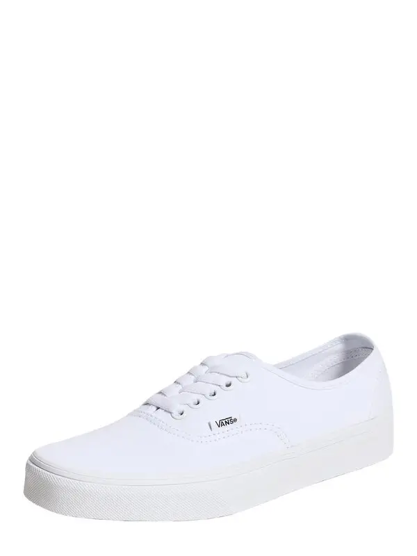 VANS Authentic Lace-up Canvas Sneakers - True White