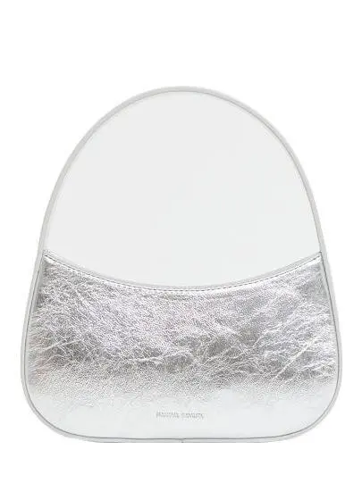 MANSUR GAVRIEL Bonbon Bag - Crinkled Silver