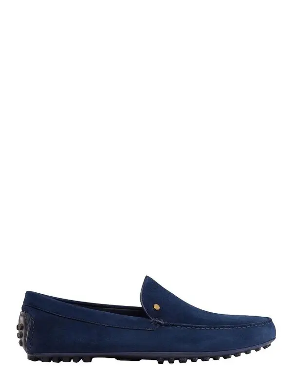 Stefano Ricci Suede Driving Shoes - Navy