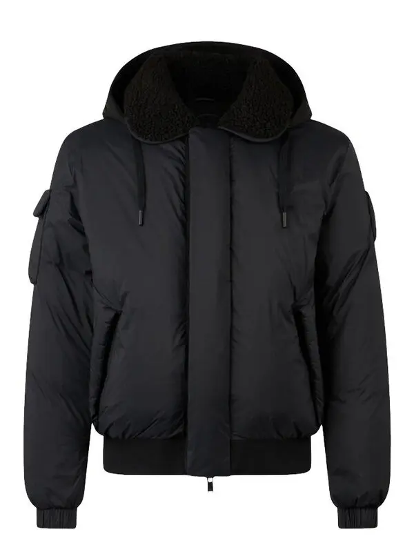 Moose Knuckles Bruce Bomber Jacket - Black