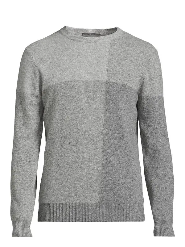 Robert Barakett Golden Wool Crewneck Sweater - Grey