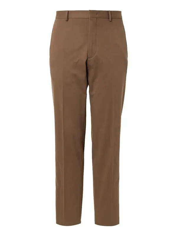 Loro Piana Jarno Austin Straight-leg Trousers - Brown