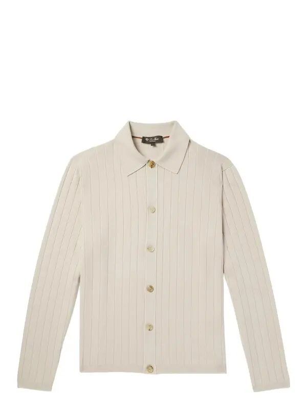 Loro Piana Wish® Wool Cardigan - Neutrals