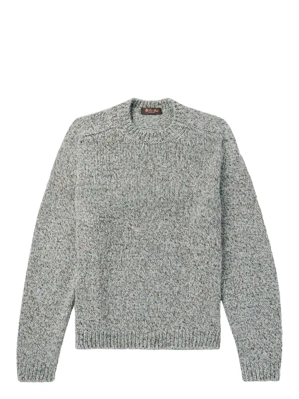 Loro Piana Alpe Meggiana Cashmere Sweater - Gray