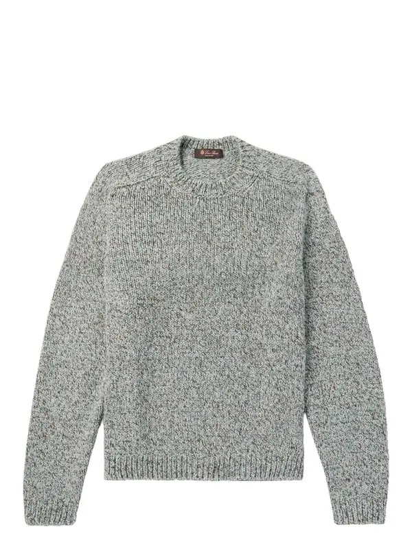 Loro Piana Alpe Meggiana Cashmere Sweater - Gray