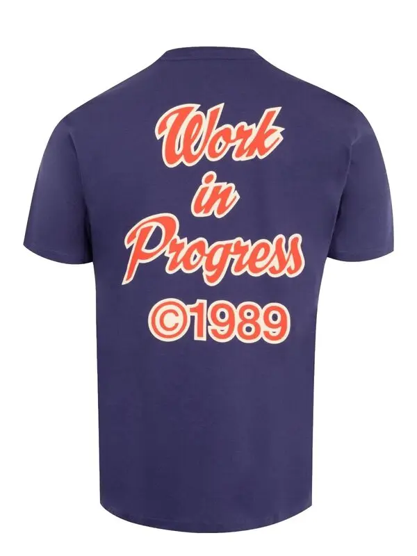 Carhartt Work In Progress Logo T-shirt - Purple