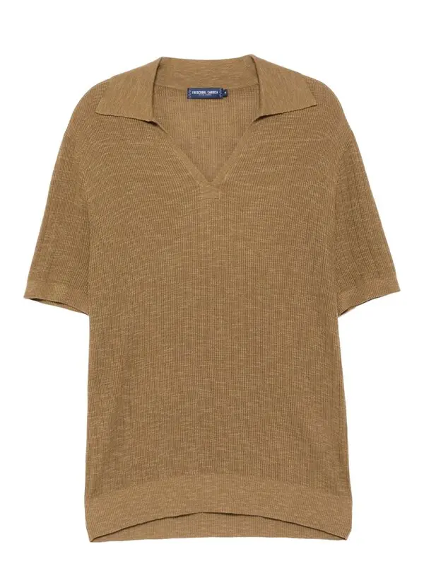 Frescobol Carioca Joaquim Polo Shirt - Neutrals
