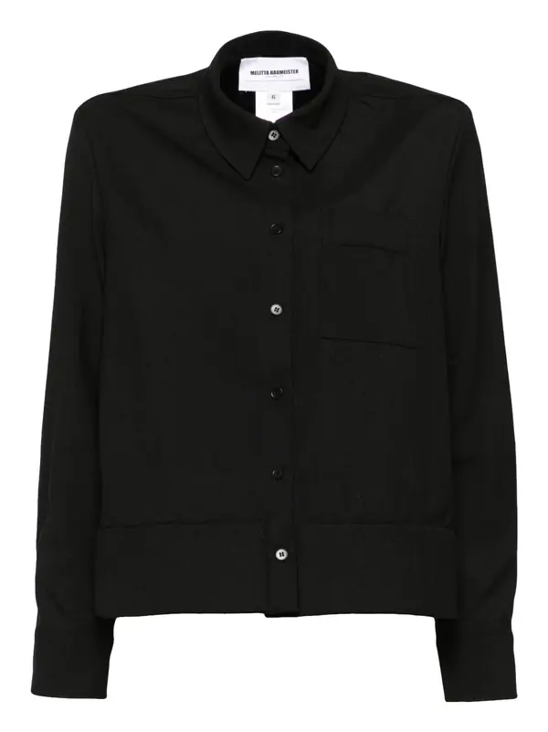 MELITTA BAUMEISTER Foam Bottom Shirt - Black