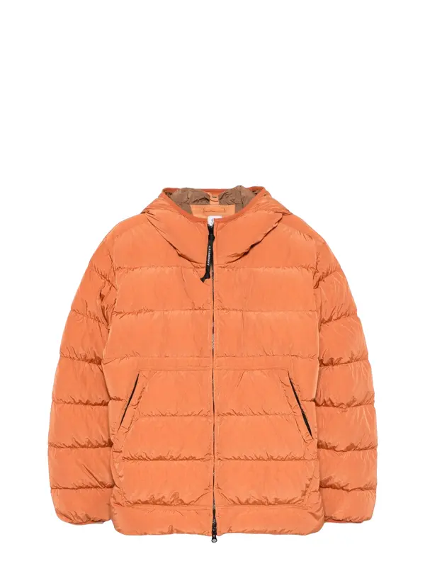C.P. COMPANY Chrome-r Puffer Jacket - Orange