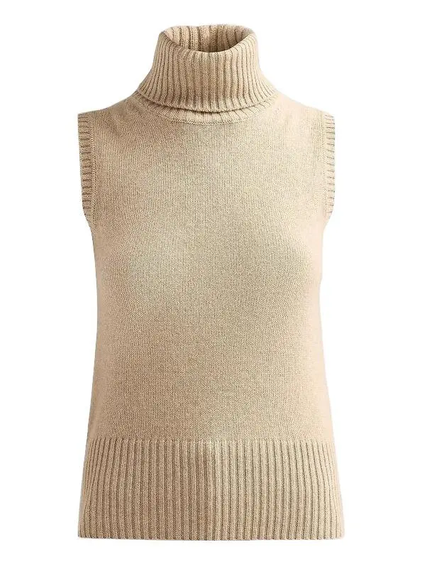 Veronica Beard Mazzy Cashmere Shell - Oatmeal
