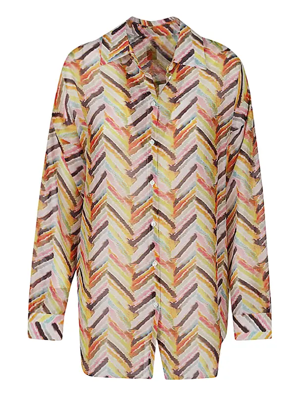 FEEL ME FAB Noto Printed Shirt - Multicolour