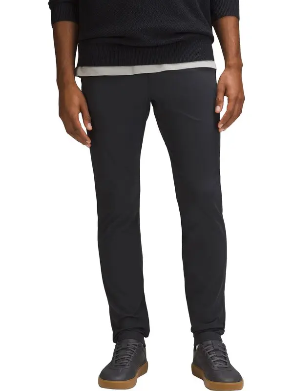 Lululemon Abc Skinny-fit 5 Pocket Pant 30l - Obsidian