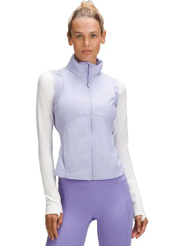 Lululemon Slim Fit Insulated Vest - Lilac Smoke