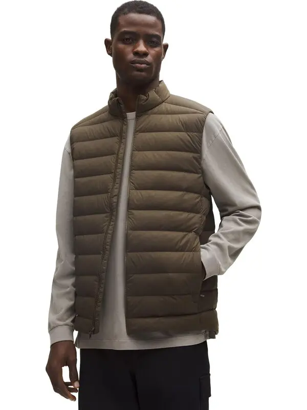 Lululemon Navigation Down Vest - Olive Brown