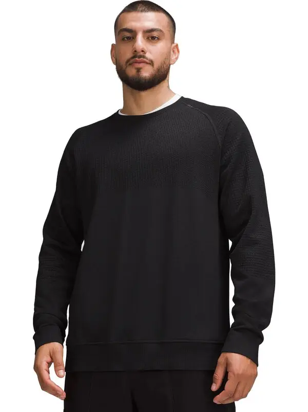 Lululemon Engineered Warmth Long-sleeve Crew - Black/black