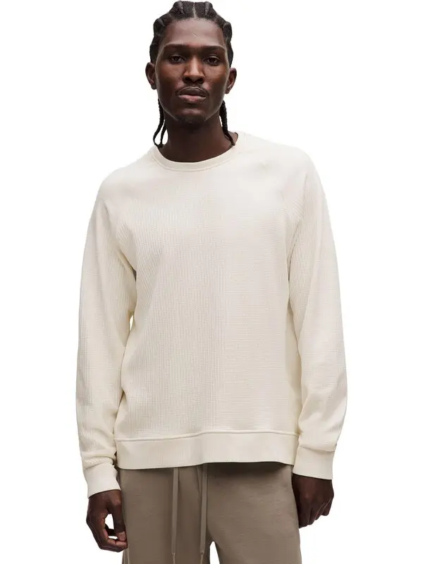 Lululemon Engineered Warmth Long-sleeve Crew - Bone/bone