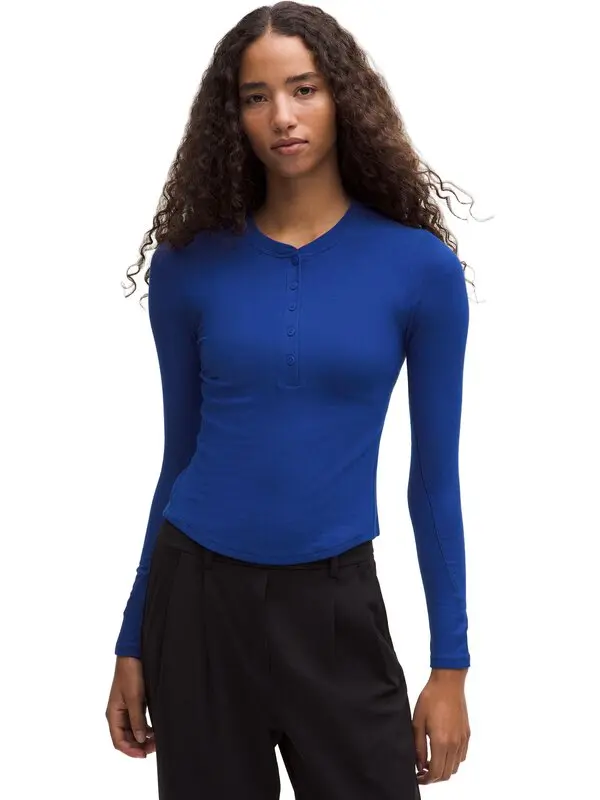 Lululemon Long-sleeve Henley - Riverside
