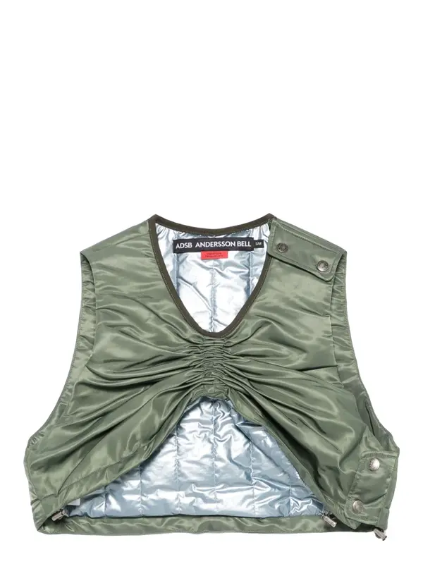 Andersson Bell Lili Butterfly Vest - Green