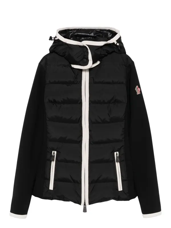 Moncler Padded Zip-up Jacket - Black