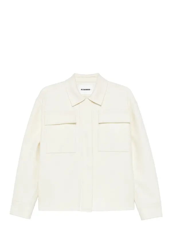 JIL SANDER Long-sleeve Jacket - White