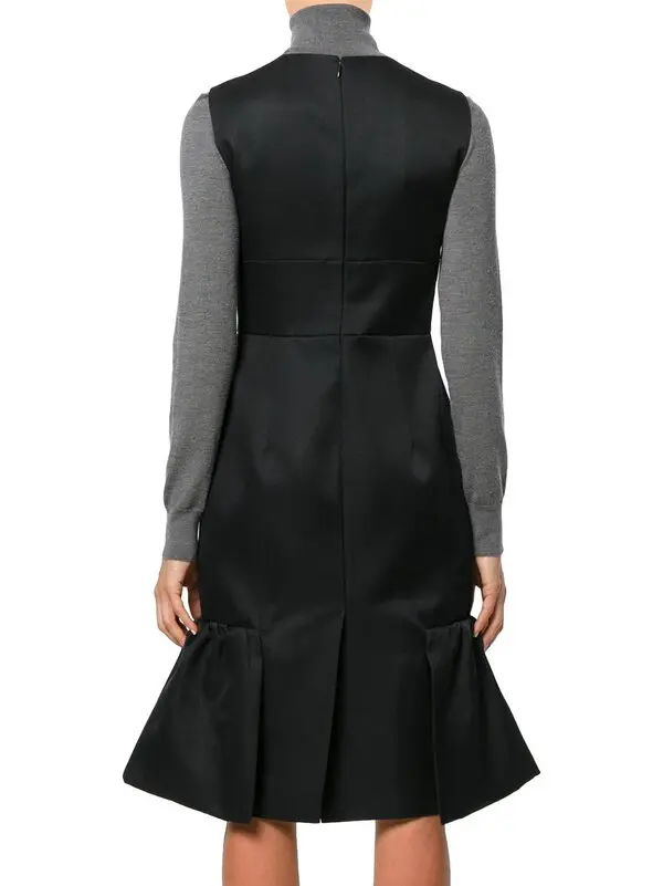 Prada Flared Dress - Black