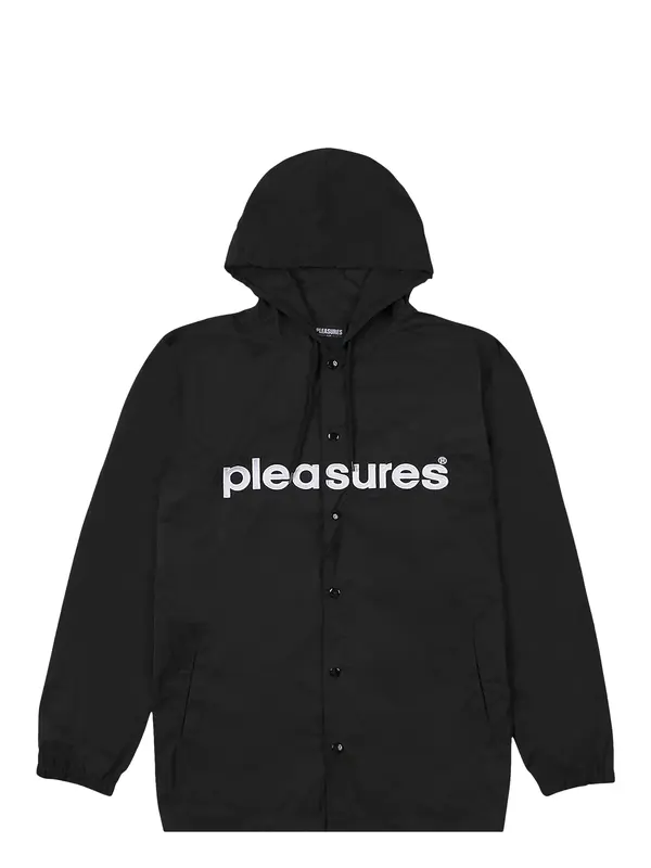 PLEASURES Keys Coaches Jacket - Black