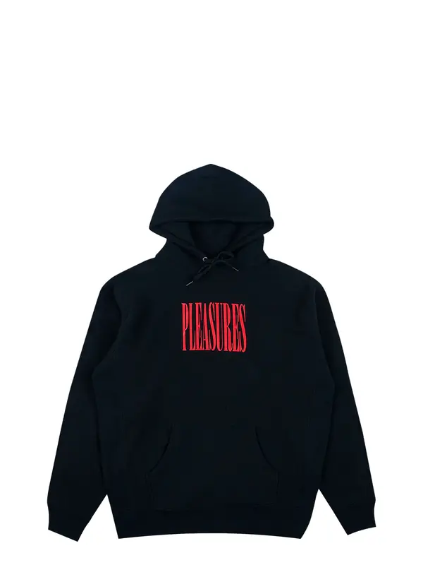 PLEASURES Stretch Premium Hoodie - Black