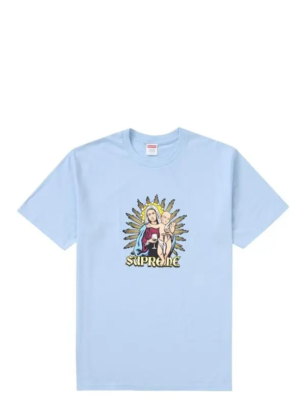 Supreme Blood Tee Shirt - Powder Blue