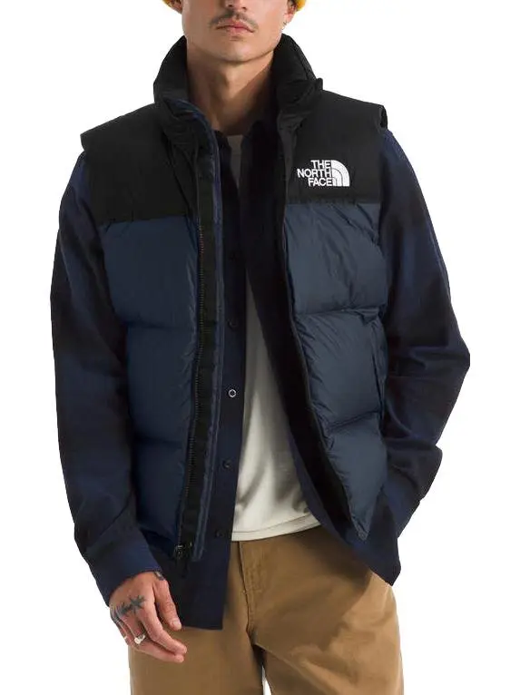 The North Face 1996 Retro Nuptse Puffer Vest - Summit Navy/tnf Black R