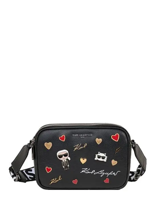 Karl Lagerfeld Paris Maybelle Crossbody Bag - Multi/black