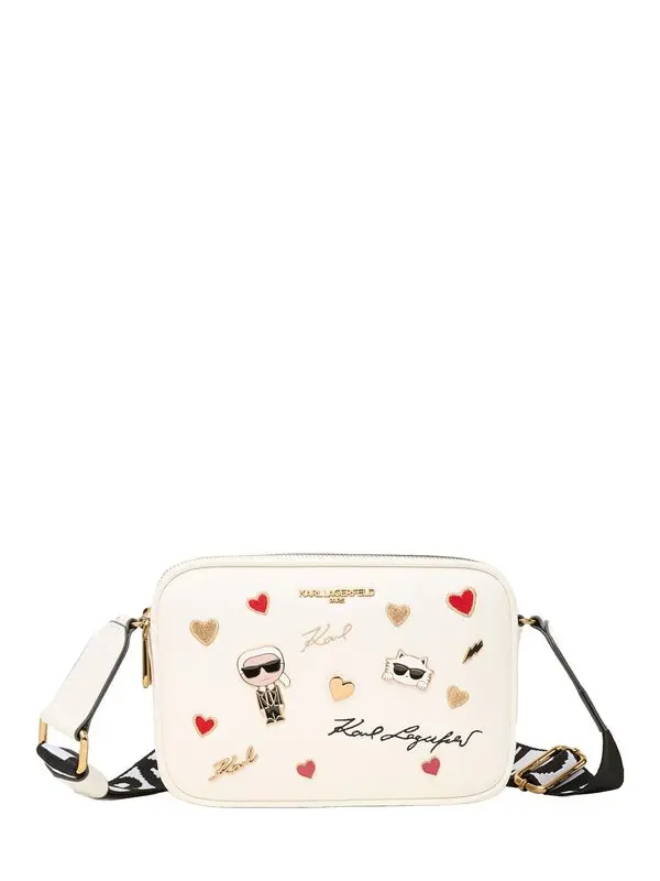 Karl Lagerfeld Paris Maybelle Crossbody - Multi/white