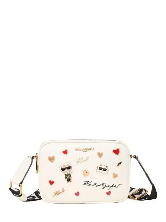 Karl Lagerfeld Paris Maybelle Crossbody Bag - Multi/white