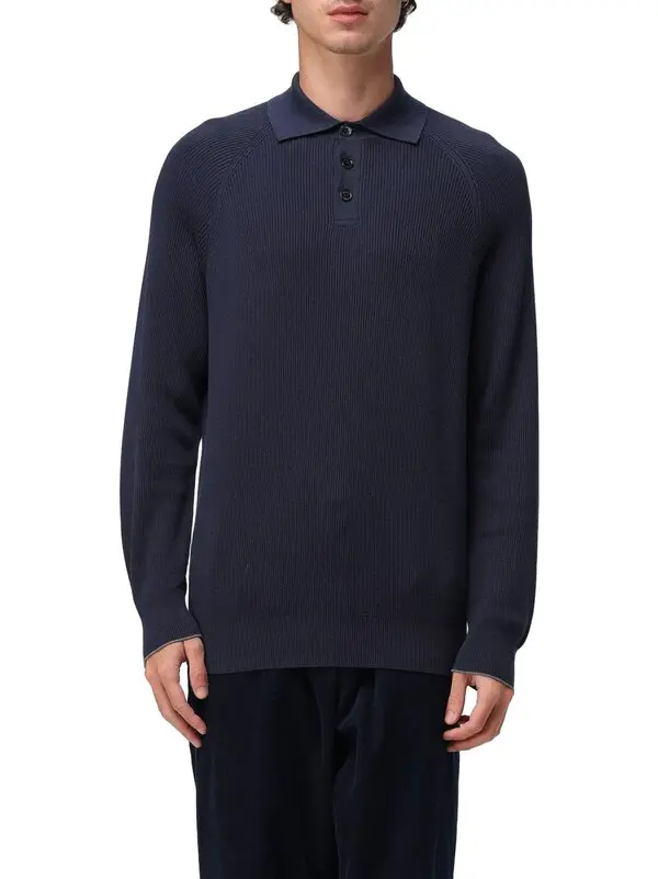Brunello Cucinelli Polo Shirt - Blue