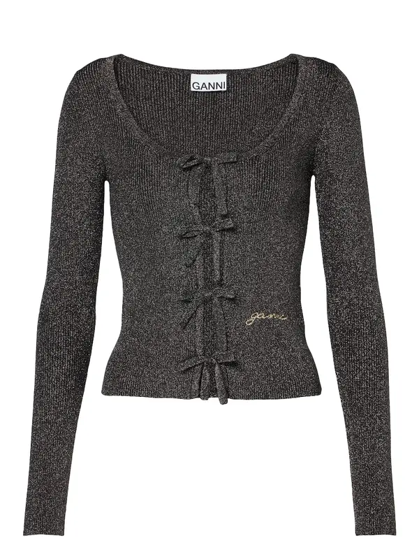 GANNI Logo Top - Multicoloured