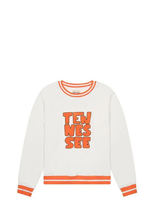 ELLSWORTH + IVEY Game Day Chenille Sweatshirt - Natural