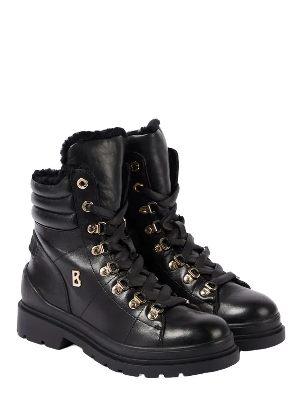Bogner St. Moritz Leather Boots - Black