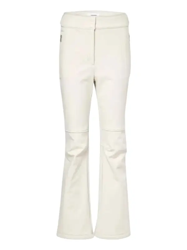YVES SALOMON Logo Ski Pants - White